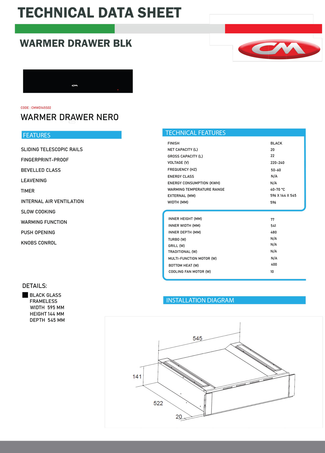 ROYAL WARMER-DRAWER - Nablus