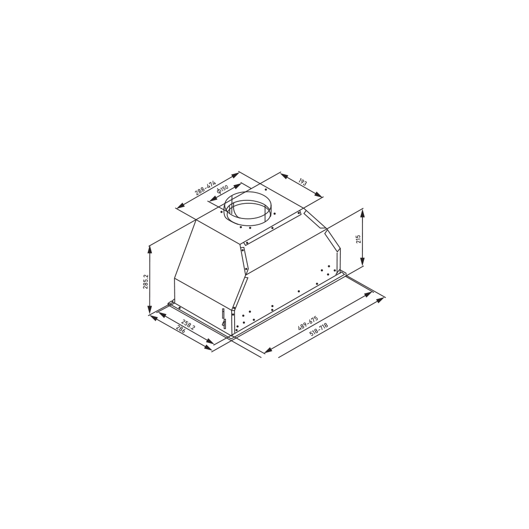 BELLA INOX 60& 90 CM - Nablus